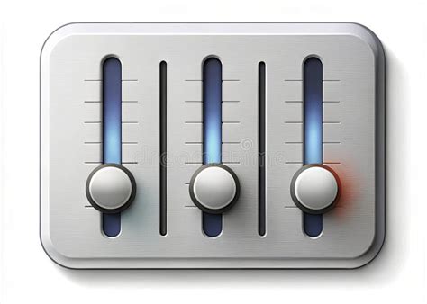 Modern Ui Design Elements Customizable Volume Control And Level