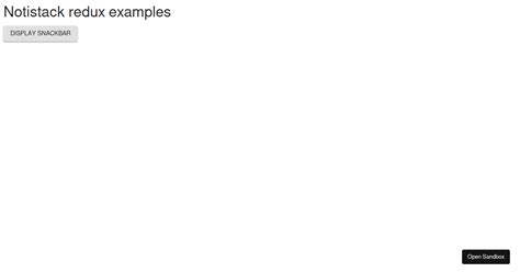 Notistack Examples Codesandbox Notistack Examples Codesandbox