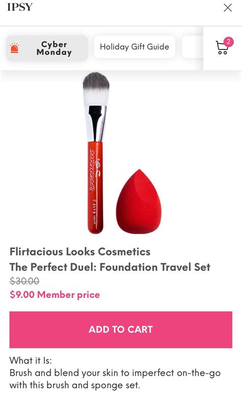 The Great Ipsy Cyber Monday Deals With The Flashy Banners And E Mails Ripsy
