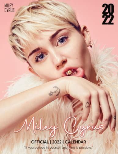 Miley Cyrus Calendar 2022 Miley Cyrus Official Calendar 2022 Sep