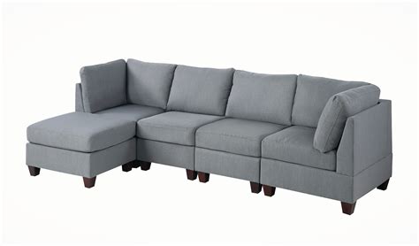 Latitude Run® Chyene 5 Piece Upholstered Sectional Wayfair