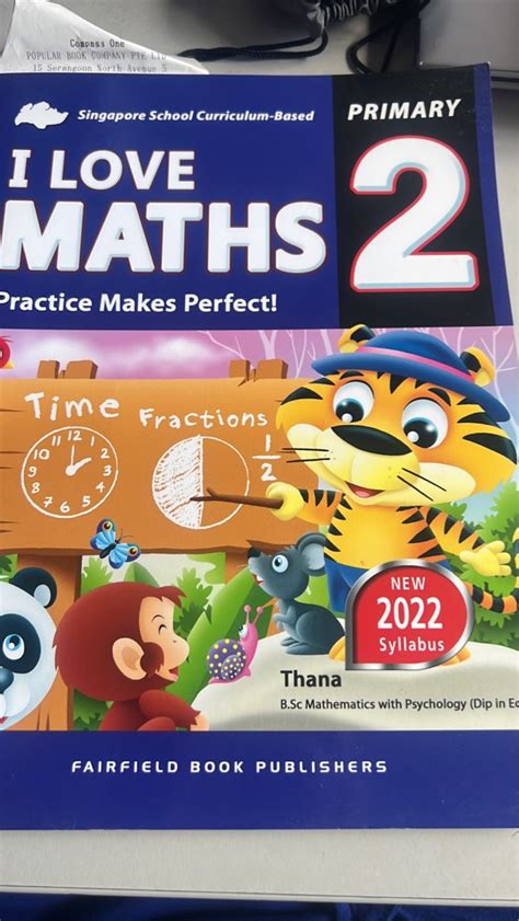 I Love Maths Primary 2 Assessment Book Hobbies And Toys Books And Magazines Assessment Books On