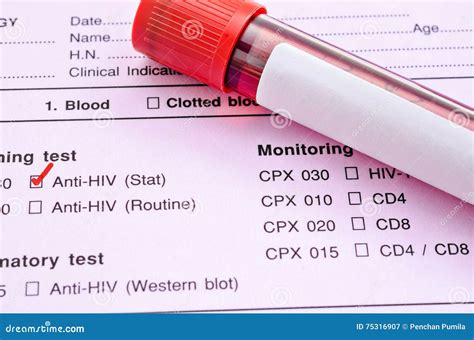 Sample Blood Collection Tube Stock Image Image Of Healthcare