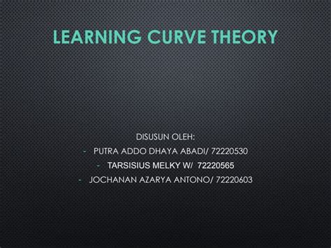 Learningcurvetheorydetailedtugasmanpropptx