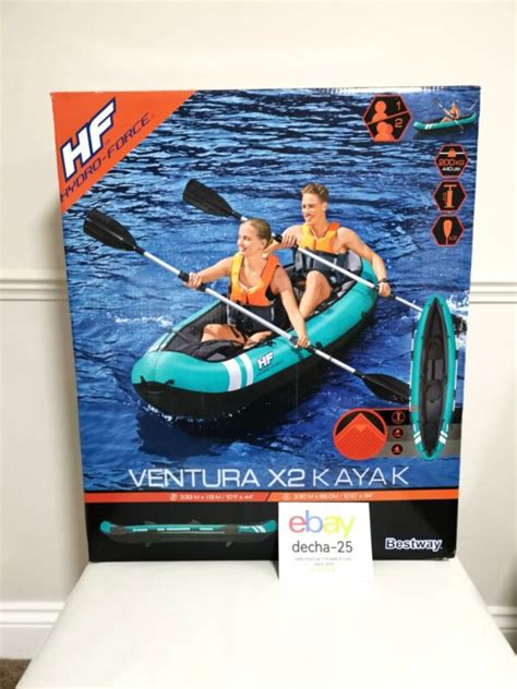 Bestway Hydro Force Ventura 2 Person Inflatable Kayak ☑️ New Sealed ☑️