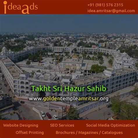 Visit Hazur Sahib One Of The Takhts Of Sikhism In Nanded Maharashtra