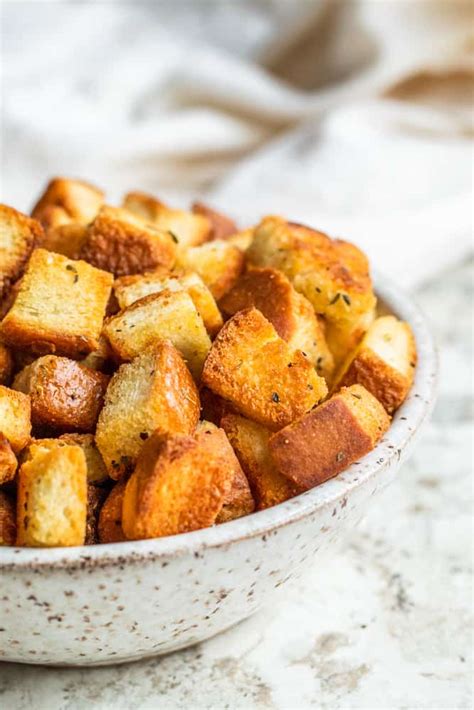 Homemade Croutons Recipe For Soup And Salad Erhardts Eat