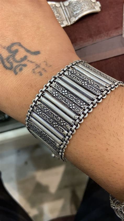 Silver Bracelet Mens Silver Jewelry Bracelets Silver Bracelet