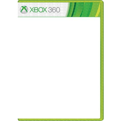Xbox 360 Game Box Cover Template Xbox Video Games Gaming