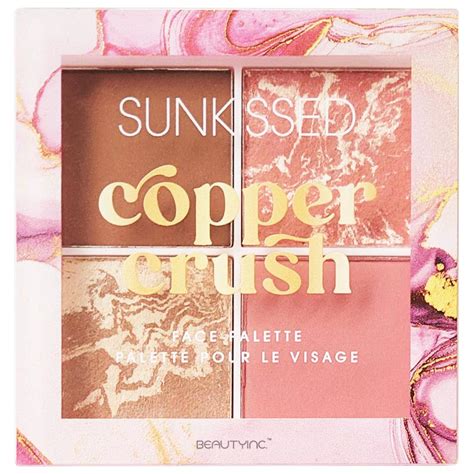 Sunkissed Copper Crush Face Palette Beautyinc Gr