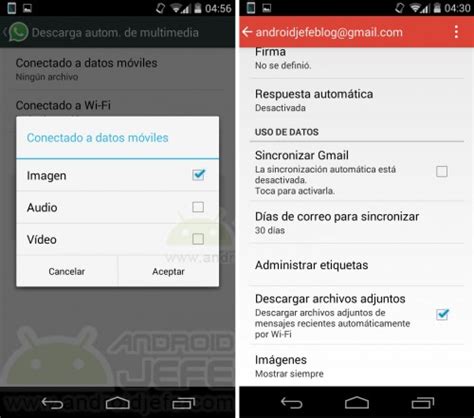 Desactivar restringir datos móviles en el celular Qué pasa si lo hago