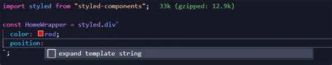 Intellisense On This Extension V178 Not Working · Issue 421 · Styled