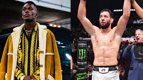 Israel Adesanya Vs Nassourdine Imavov Official For Ufc Saudi Arabia