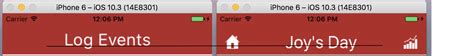 Ios Why Setting Titleview Lowers Header Text Stack Overflow