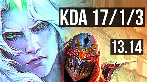 VIEGO Vs ZED MID 17 1 3 Legendary 8 Solo Kills 1100 Games 1 1M