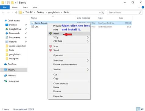 How To Easily Install Google Web Fonts In Windows