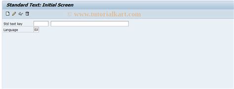 OP07 SAP Tcode Standard Text OP07 SAP Tcode Standard Text