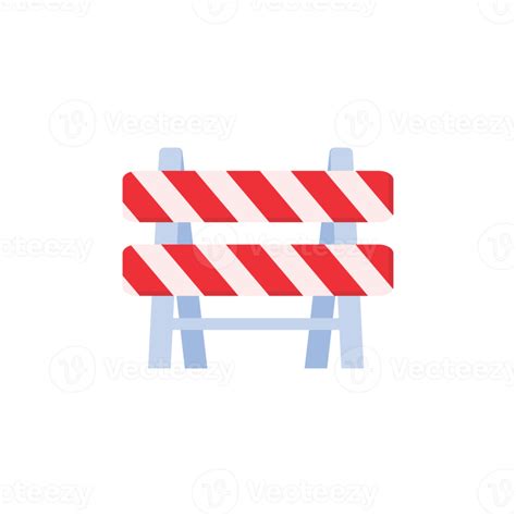 Safety Barriers Road Repair Lines Construction Warning Signs 14614825 Png