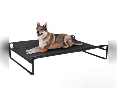 Veehoo Original Cooling Elevated Dog Bed Outdoor Raised Dog Cots Bed