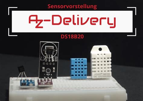 Ds18b20 Digitaler Temperatursensor Produktvorstellung