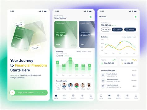 Fintech Wallet App Ui Ux By Elias Manik On Dribbble