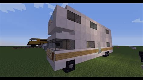 как построить дом на колёсах в Minecraft Youtube
