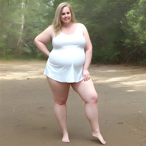 Tall Gorgeous Barefoot White Woman Thick Legs Standing Feet
