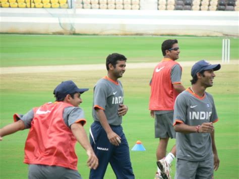 Parthiv Patel And Piyush Chawla Have A Laugh During Training