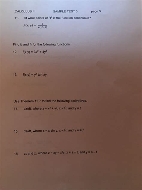 Solved At What Points Of R2 Is The Function Continuous F