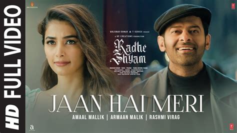 Jaan Hai Meri Radhe Shyam Prabhas Pooja Hegde Armaan M Amaal M Rashmi Virag Chords Chordify
