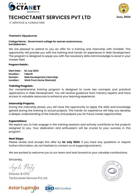 Theshalini Vijayakumar On Linkedin Octanet Internship Webdevelopment