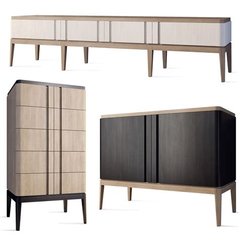 Dresser And Tv Stand Line Ellipse Furniture D Model Turbosquid