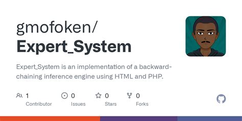 Github Gmofoken Expert System Expert System Is An Implementation Of A Backward Chaining