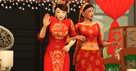 Liberty Lee And Zoe Patel Got Married In My Game And It Was Soooo Cute