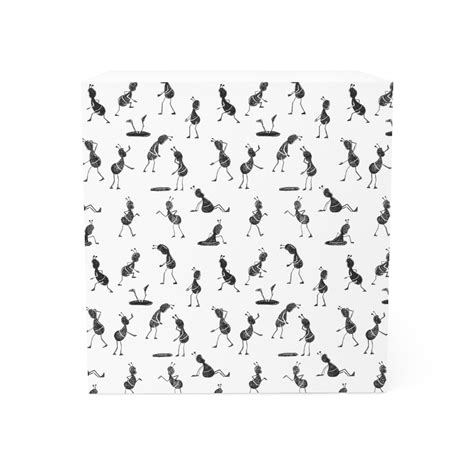 Artsy Illustrations Original Note Cube Comic Etsy