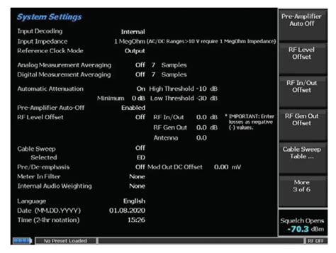 Astronics R8000 R8100 Communications System Analyzer User Guide