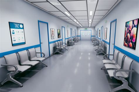 Hospital Corridor D Environments Unity Asset Store