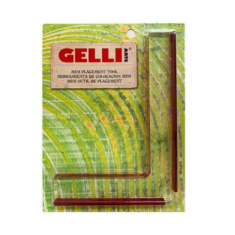 Gelli Arts Mini Placement Tool Above Ground Art Supplies