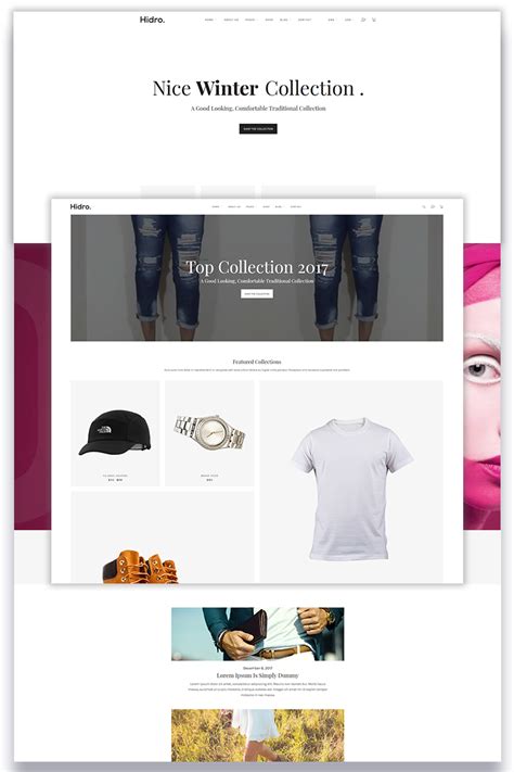 Ecommerce Template Html Templates Website Themes Website Ideas Website Layout Beautiful