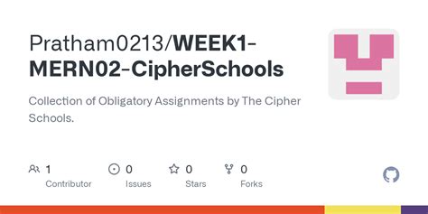 Github Pratham0213week1 Mern02 Cipherschools Collection Of