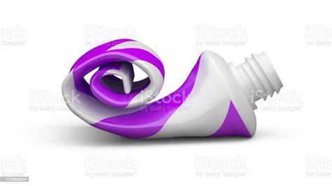 사용 된 플라스틱 화장품 페이스트 또는 젤 튜브 3d 일러스트레이션 종점에 대한 스톡 사진 및 기타 이미지 종점 치약 가장자리 Istock