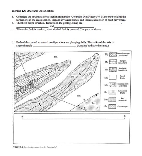 Solved Exercise 1 4 Structural Cross Section A Complete