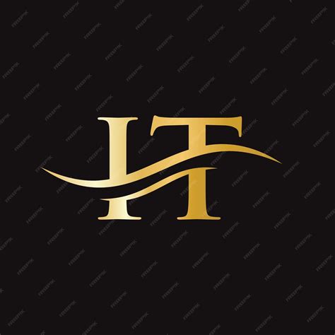 Premium Vector Swoosh Letter It Logo Design For Business And Company