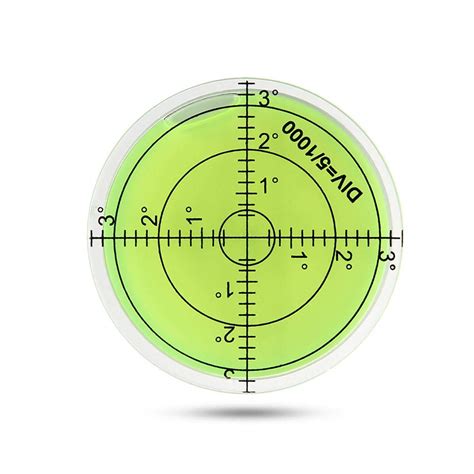 Buy Kobwa Bullseye Level Bubble Horizontal Bubble Level Measuring Tools Circular Tripod Bullseye