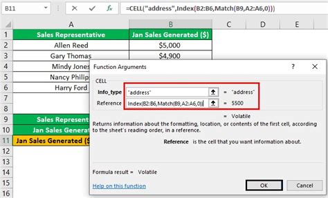 Cell Excel Function Syntax Examples How To Use