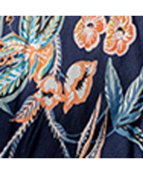 Cupshe Womens Tropical Print Tassel Mini Beach Dress Macys