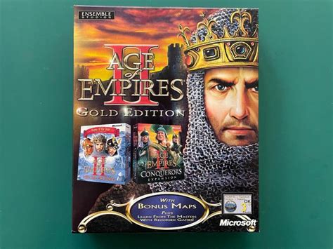 Age Of Empires Ii Gold Edition Age Of Kings Conquerors Big Box Aukro