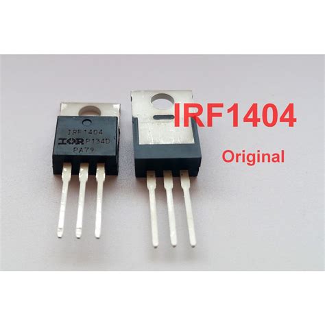 Transistor Mosfet Irf Pbf Irf Pth Canal N V A To Original Taramps Shopee Brasil
