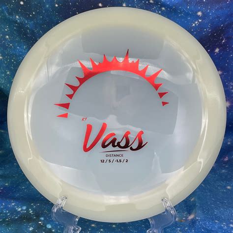 Kastaplast Vass K1 Line Glow 2023 Edition Gravity Disc Golf