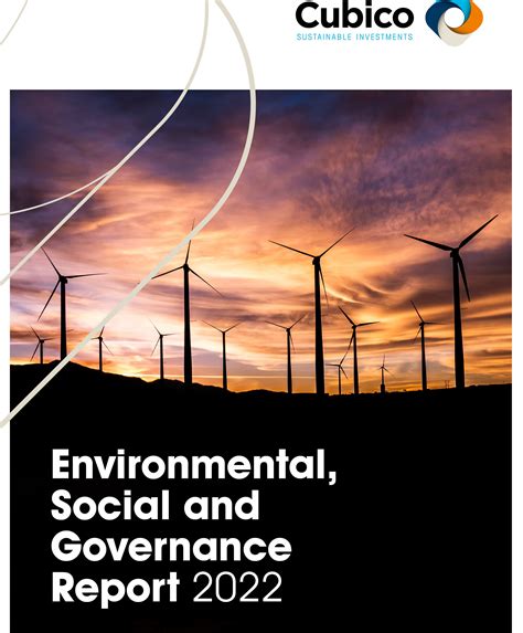 New ESG Report Reinforces Cubicos Commitment To Sustainability Cubico
